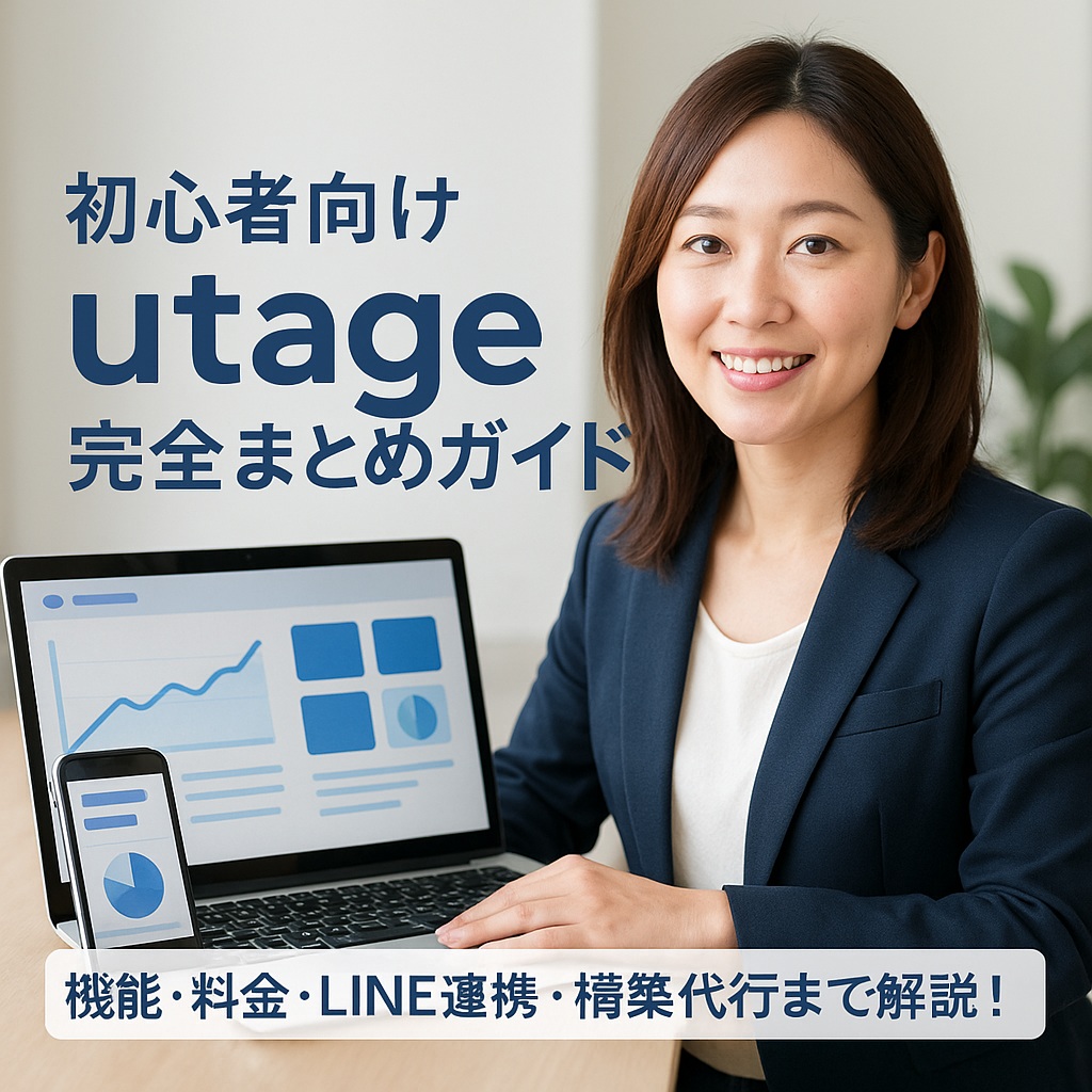 utage（ウタゲ）のまとめ記事！マーケティング自動化ツールの特徴・料金・使い方を説明！ | 生活をエンジョイしよう